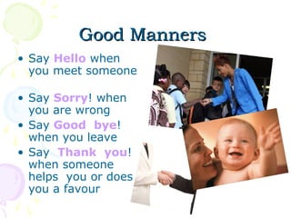 Good Manners For Kids In School