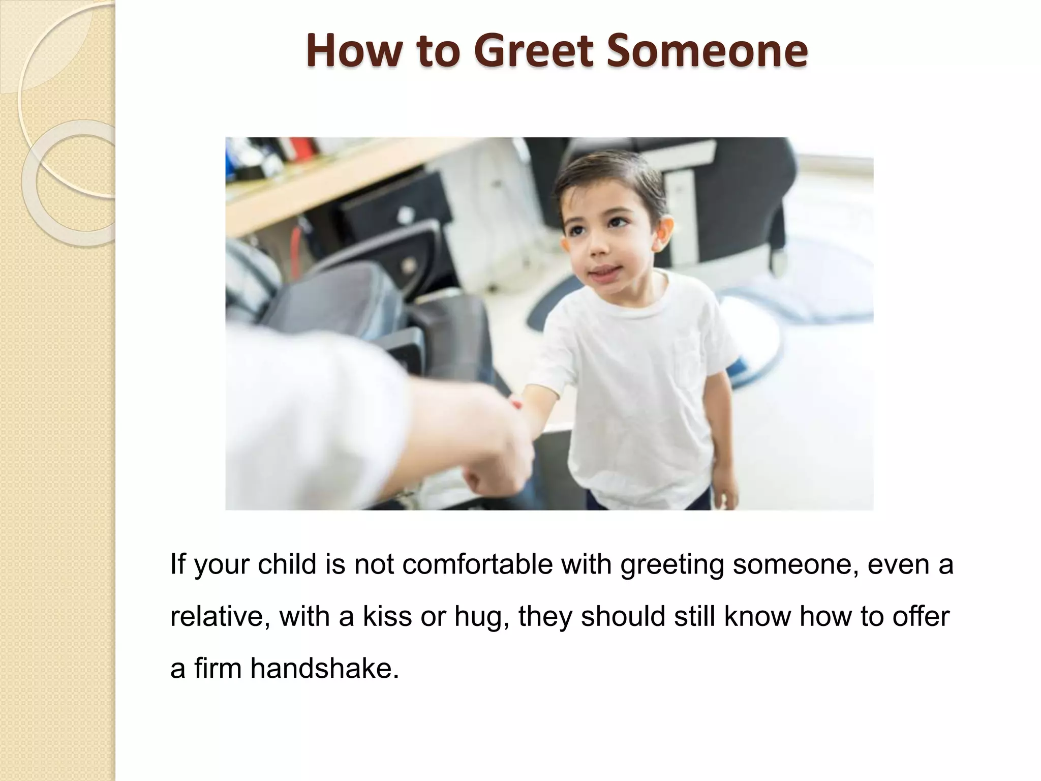 Manners Every Kid Should Know | Good Manners for Kids – Parentology | PPTX