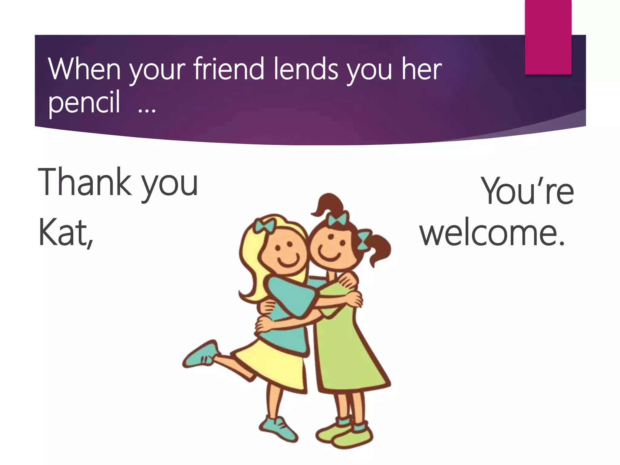 Good manners for kids | PPTX