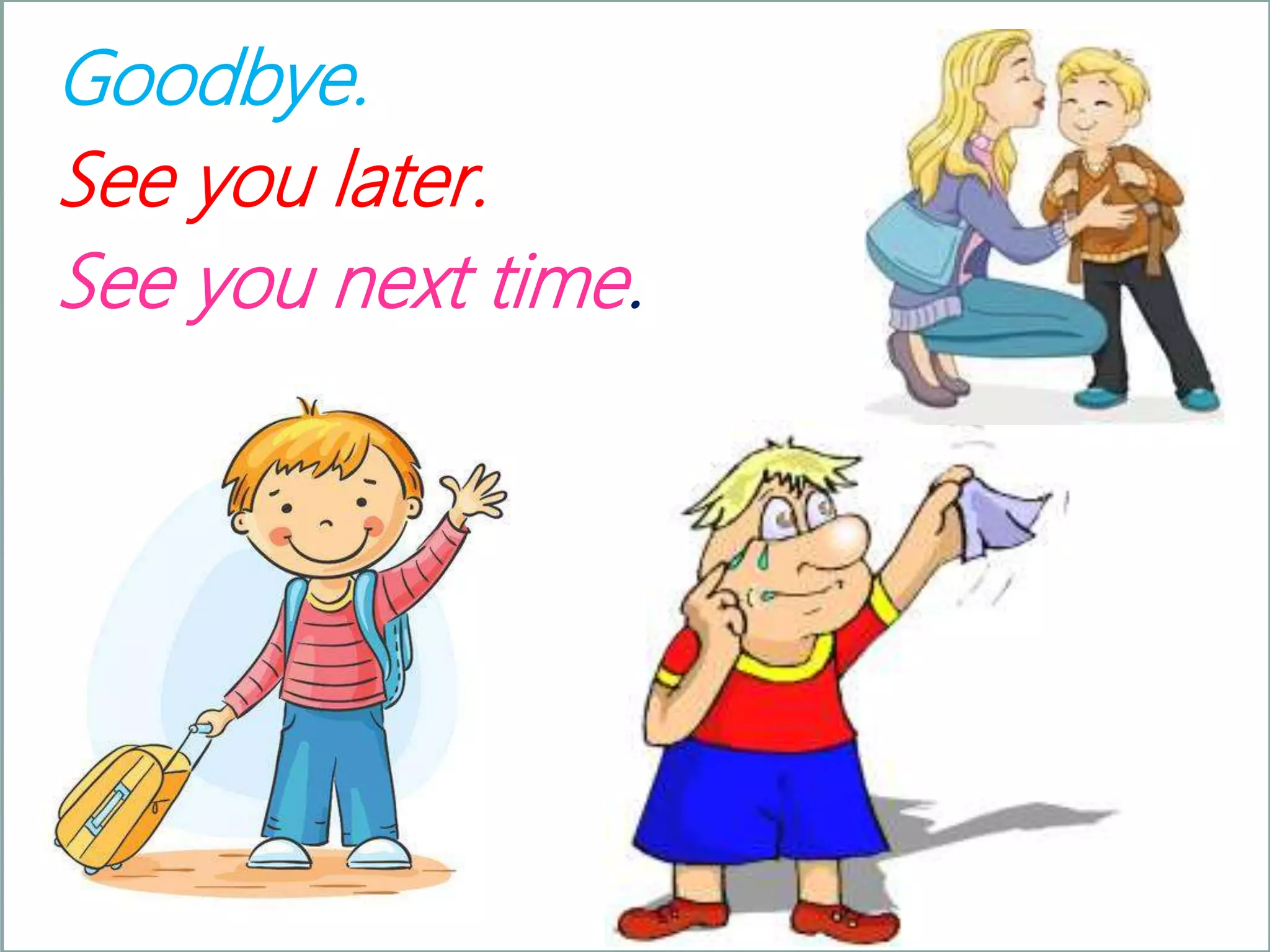 Good manners for kids | PPTX