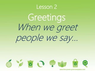 Good manners for kids | PPTX