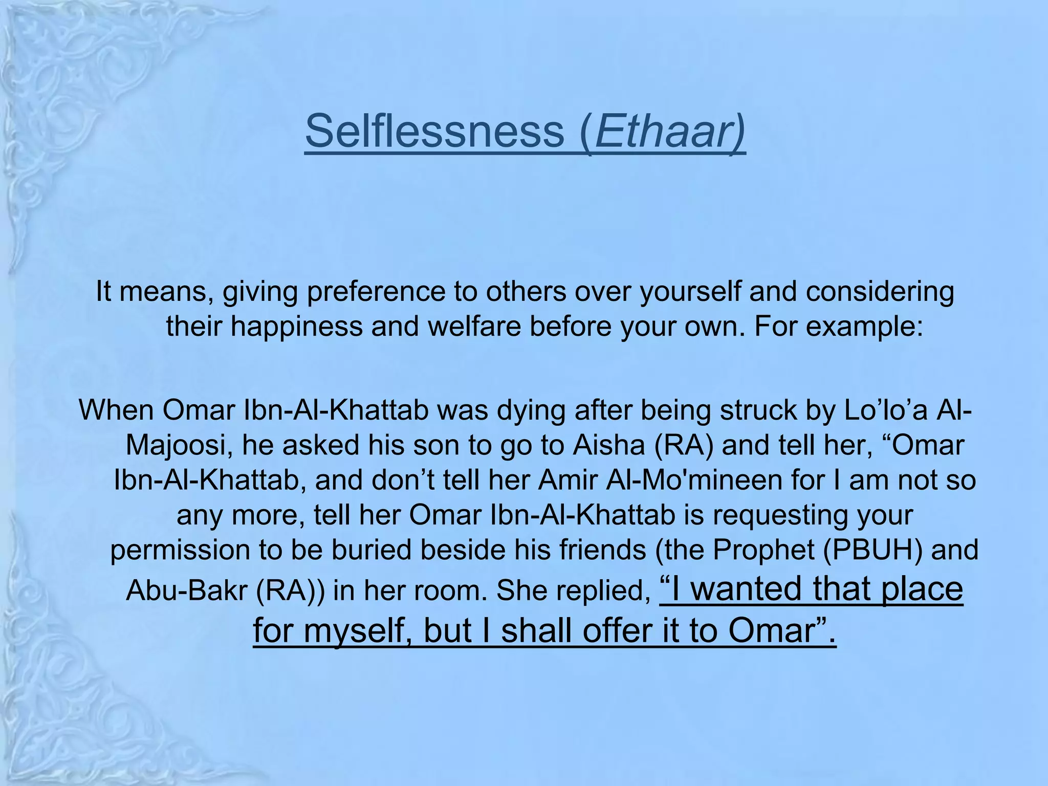 Good manners in Islam | PPT