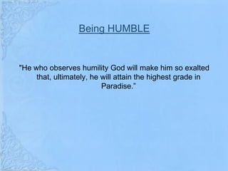 Good manners in Islam | PPT