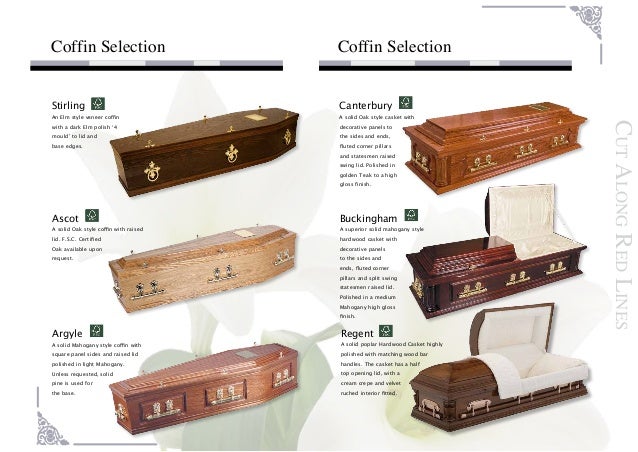 Coffins & Casket Range via Howard Goodman Funeral Homes!