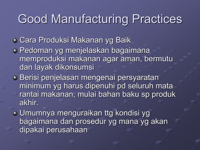 Good Manufactory Practices (GMP).ppt