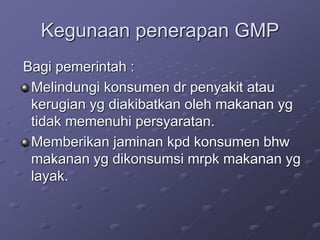 Good Manufactory Practices (GMP).ppt