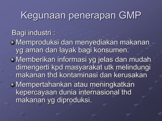 Good Manufactory Practices (GMP).ppt