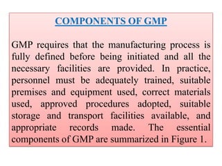 Good manufacturing practice (gmp) | PDF