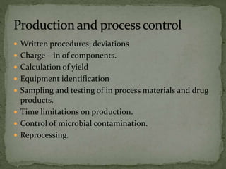 Good manufacturing practice pdf | PPTX