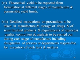 Good manufacturing practices | PPT