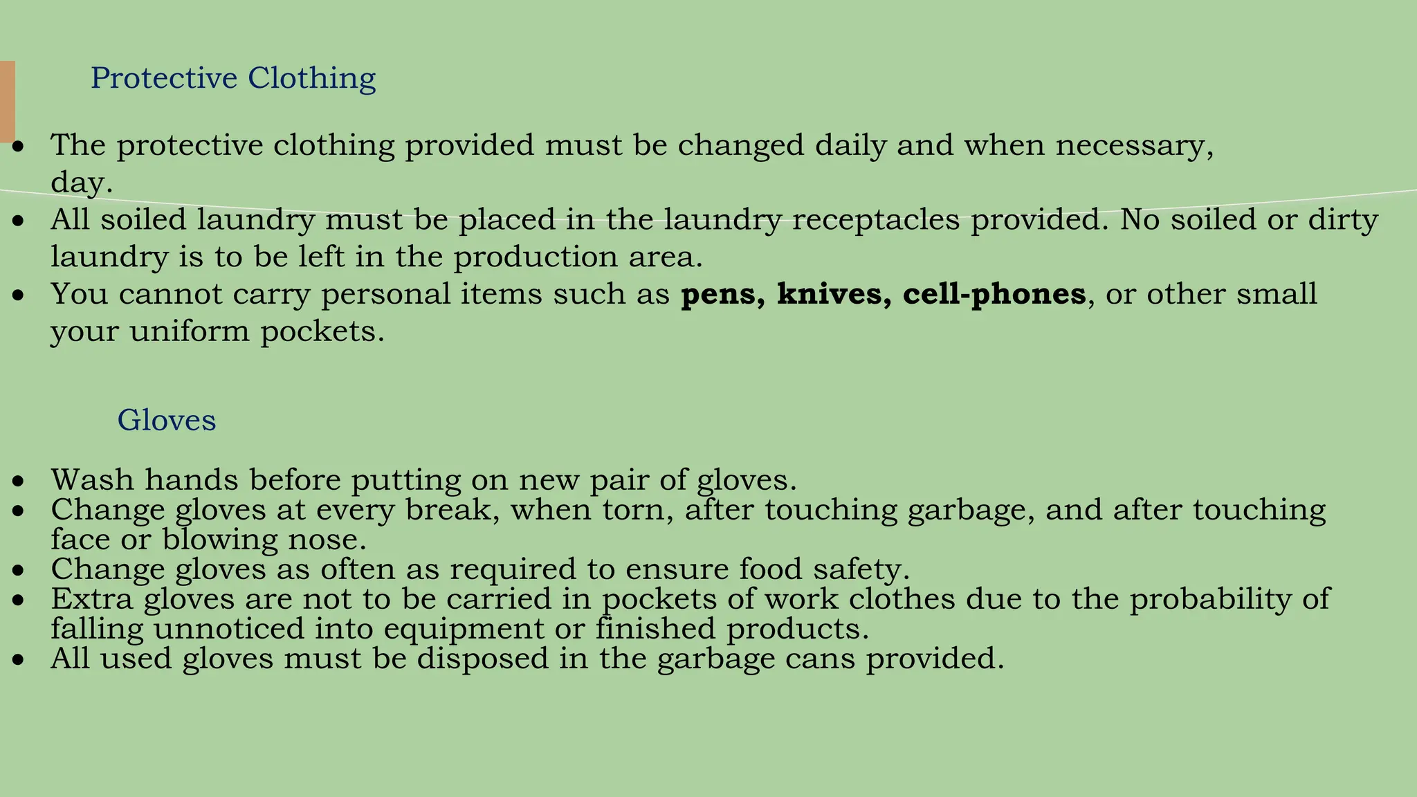 FOOD PROCESSING_GOOD MANUFACTURING PRACTICES.pptx