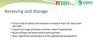 Good Manufacturing Practices - Food satefy | PPTX