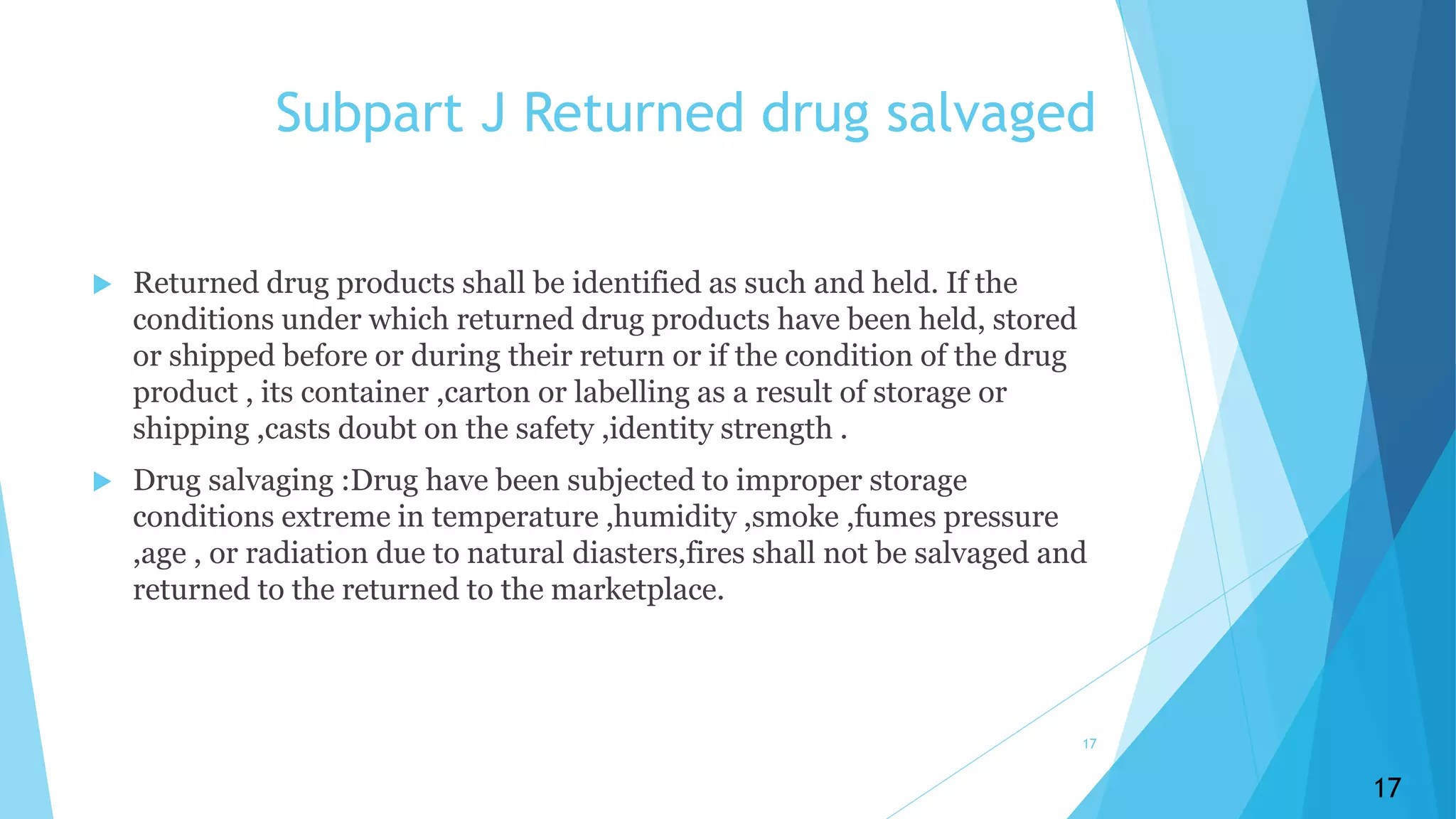 Good manufacturing practices (GMP) | PPTX