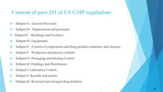 Good manufacturing practices (GMP) | PPTX