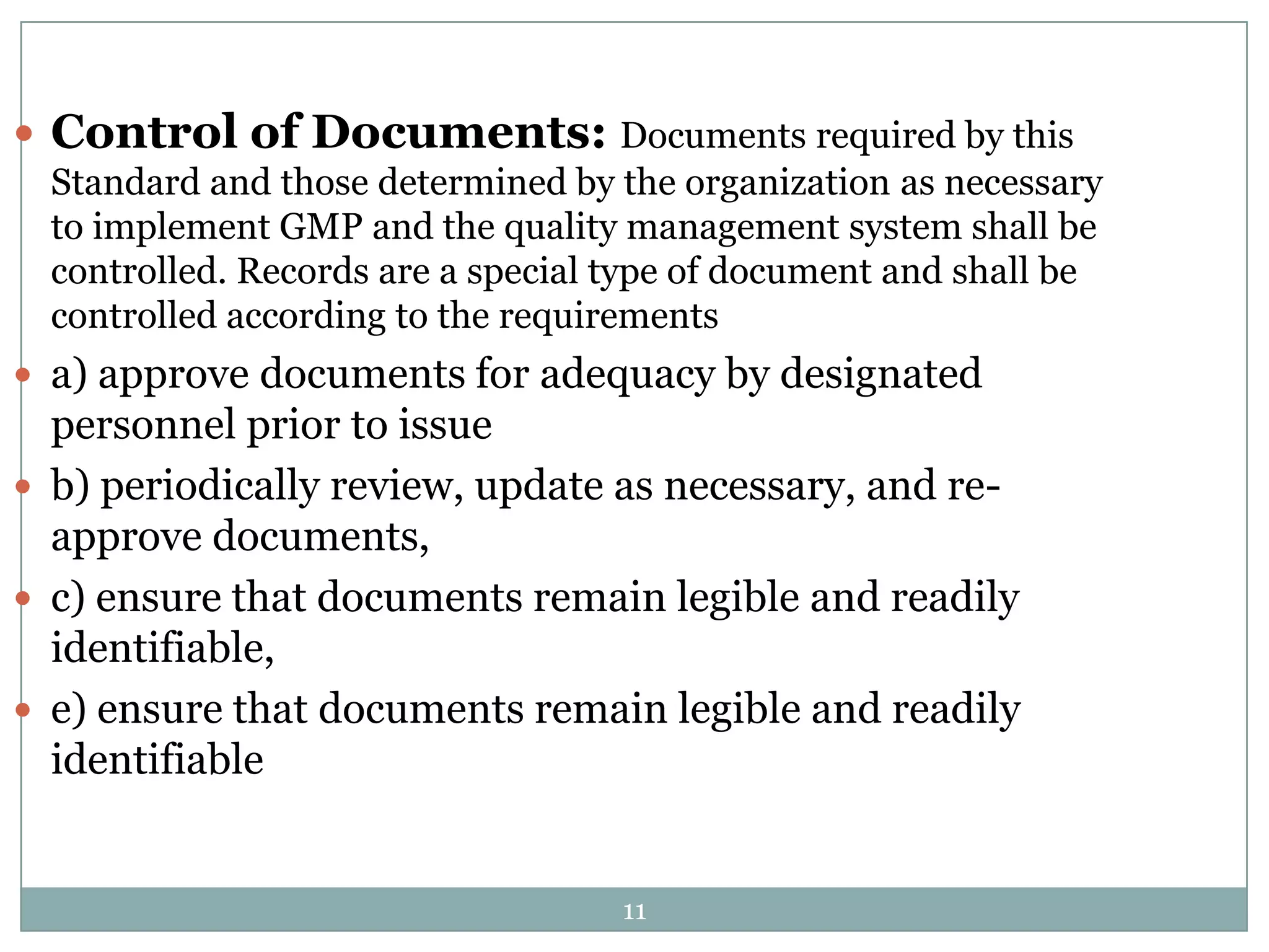 Good manufacturing practices (gmp) for pharmaceutical excipients | PPTX