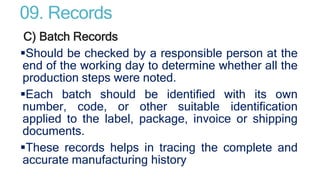 Good Manufacturing Practices (GMPs) in Feed plant | PPTX