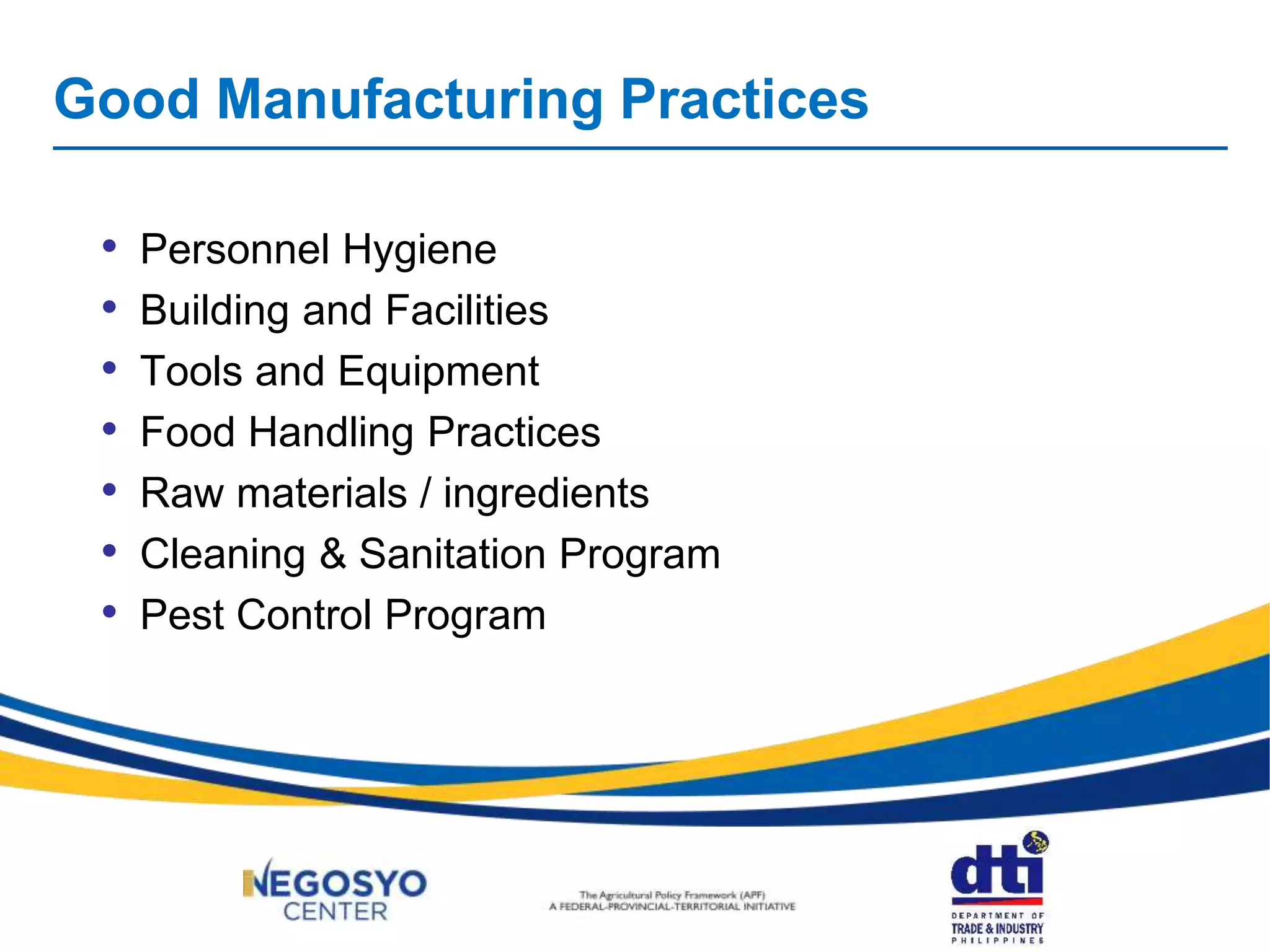 Good manufacturing practices_pp | PPT