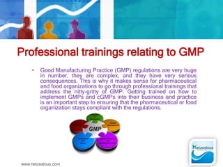 Good Manufacturing Practice Training | PPT