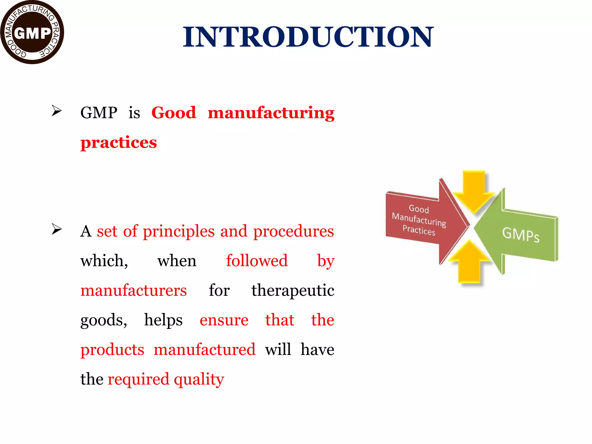 Schedule M drugs and Cosmetics_Good manufacturing practices | PPT