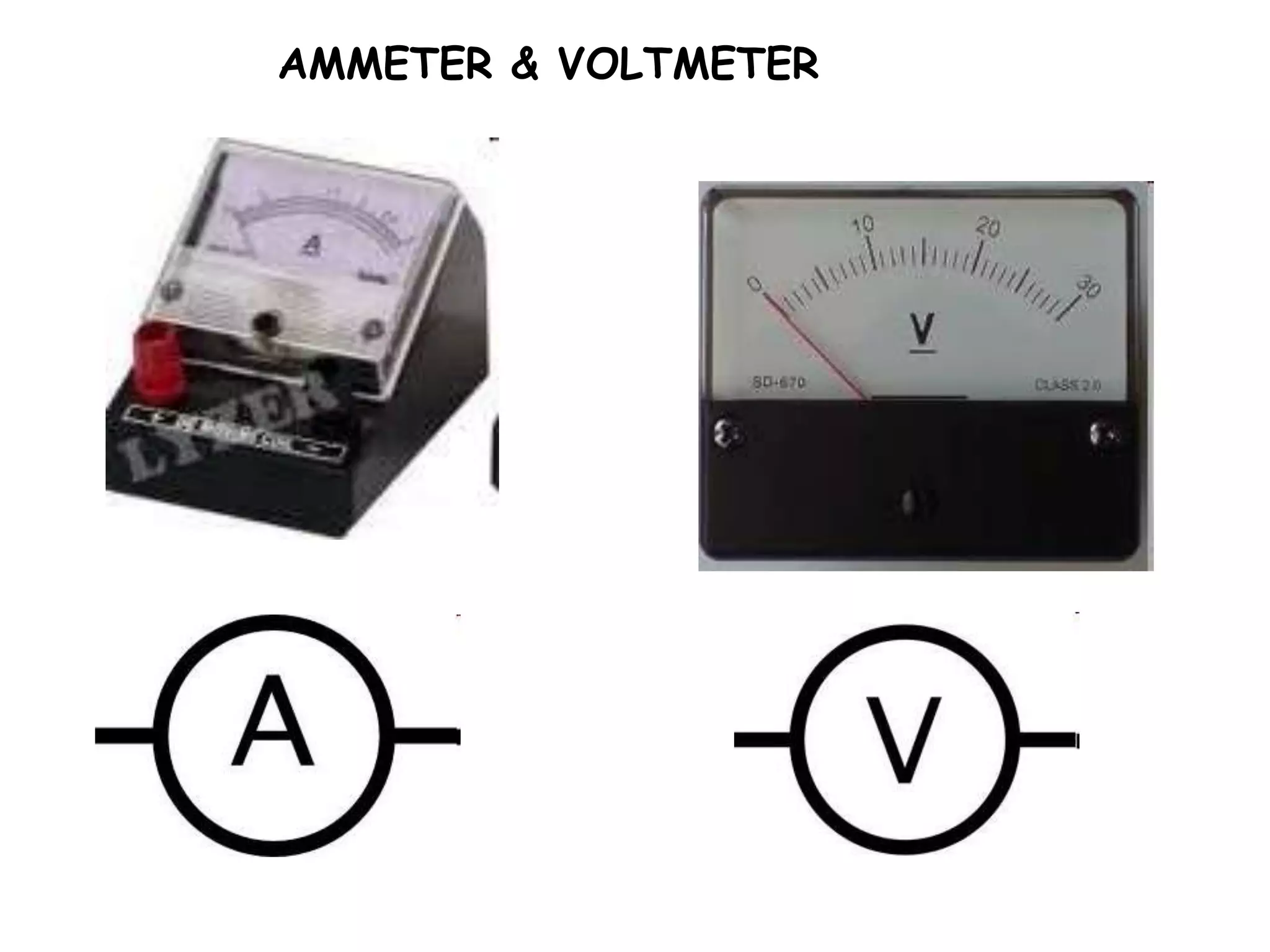Measurement of Electrical Quantities | PPT