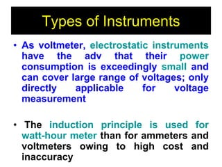 Measurement of Electrical Quantities | PPT