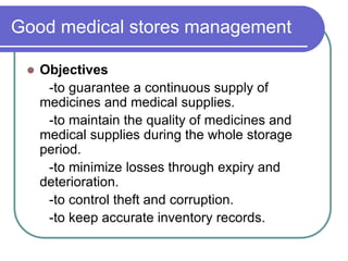 Good medical stores management-1.ppt