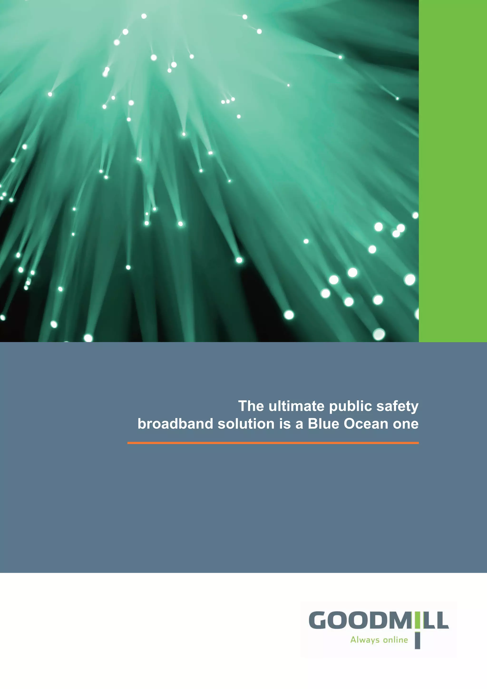 Goodmill whitepaper: the ultimate vehicle broadband solution | PDF