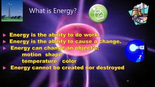 energy and motion | PPTX