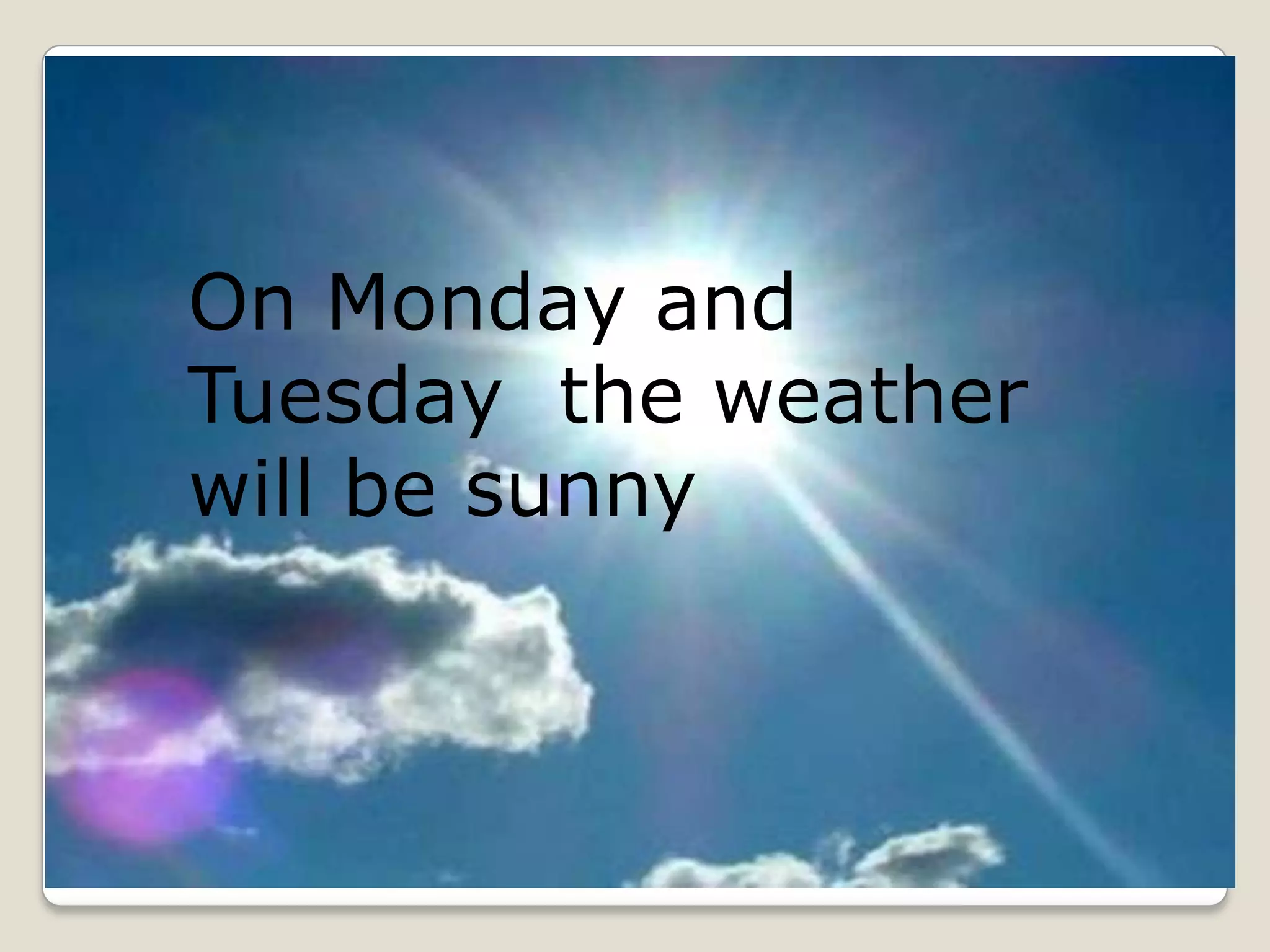 Good morning i will expose about the weather | PPTX | National & Civic ...