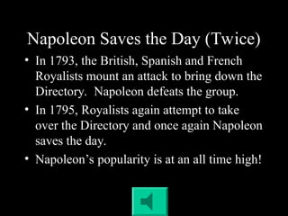 Napoleon Power History and Timeline of Events | PPT