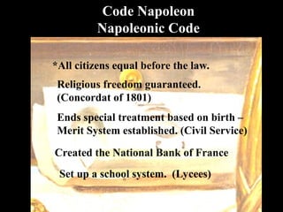 Napoleon Power History and Timeline of Events | PPT
