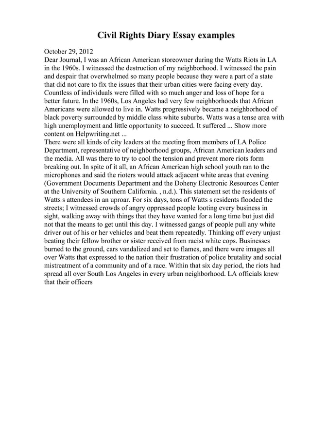 Good Narrative Essay Examples | PDF