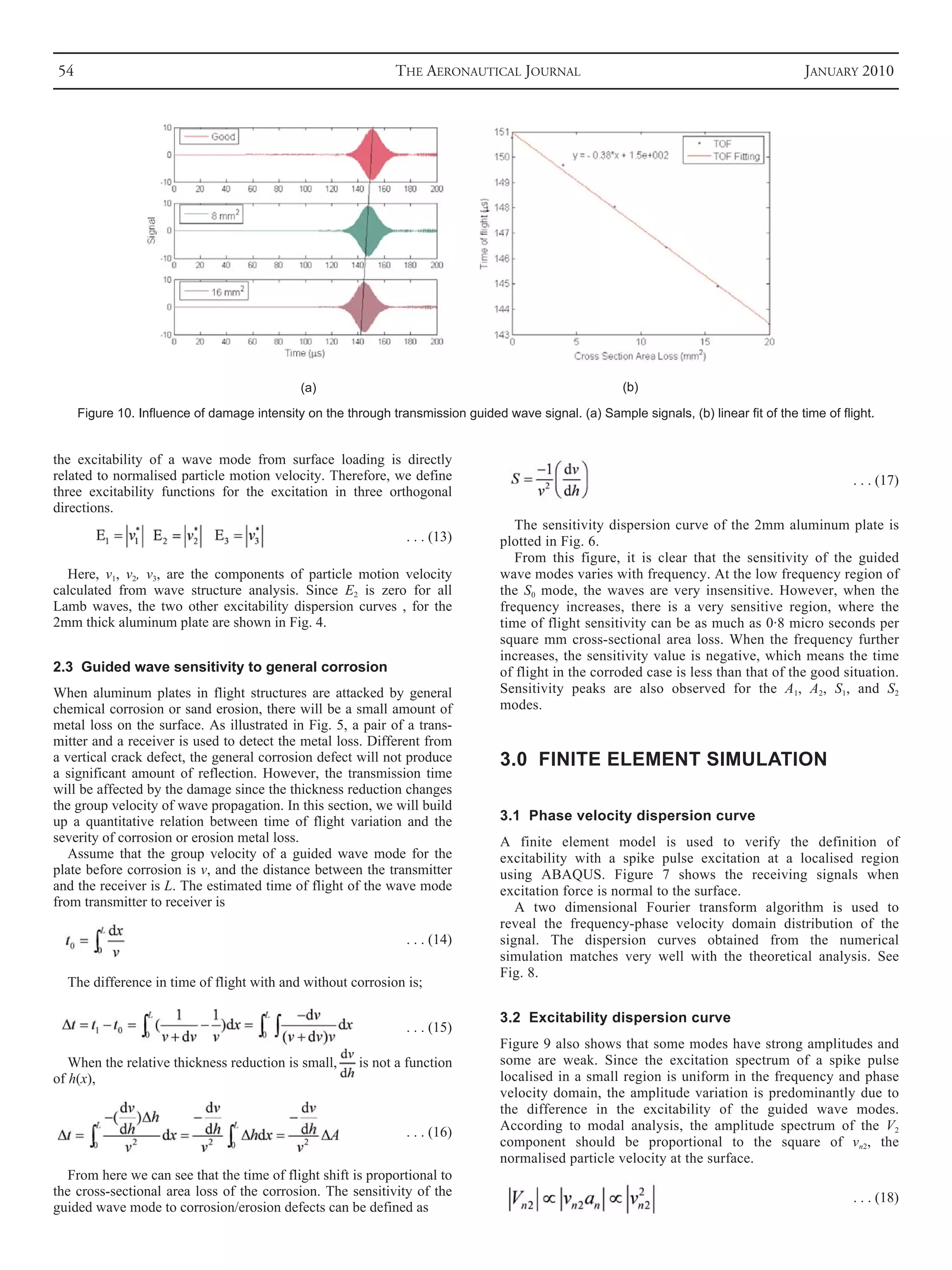 Goodness Dispersion Curves for Ultrasonic Guided Wave based SHM | PDF