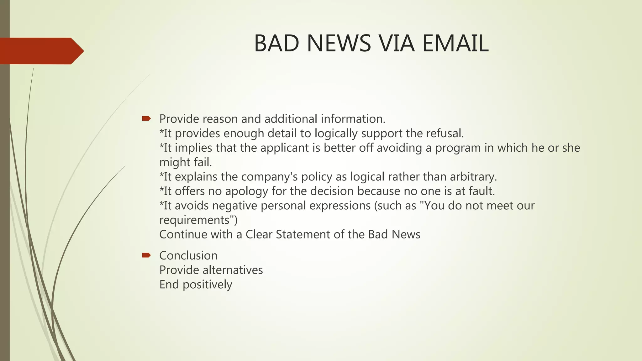 Good News and Bad News | PPTX