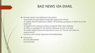 Good News and Bad News | PPTX