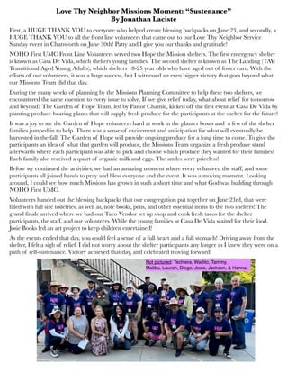 NoHo First's newsletter Good News July2024 | PDF