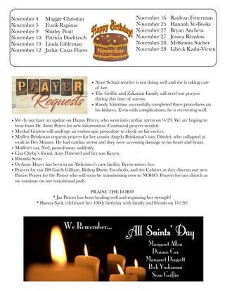 NoHo First UMC Good News Newsletter November 2024 | PDF