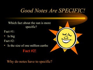 How to Take Good Notes | PPT