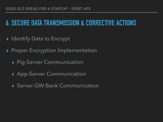 DREAD for a Startup - Ernit Architecture Example | PPT