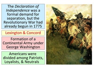 The American Revolution | PPT