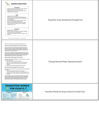 Good Opening Sentences For College Essays | PDF