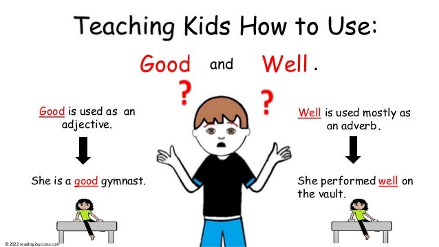 Teaching Kids How to Use #Good and #Well | PDF