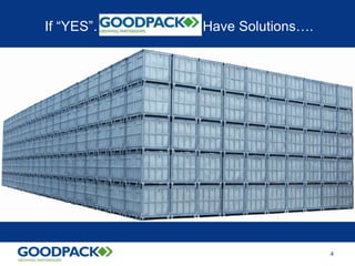 Innovative Packing in IBC (Mango Pulp) | PPTX