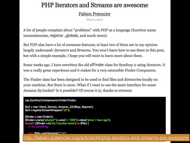 Good Parts of PHP and the UNIX Philosophy | PPT