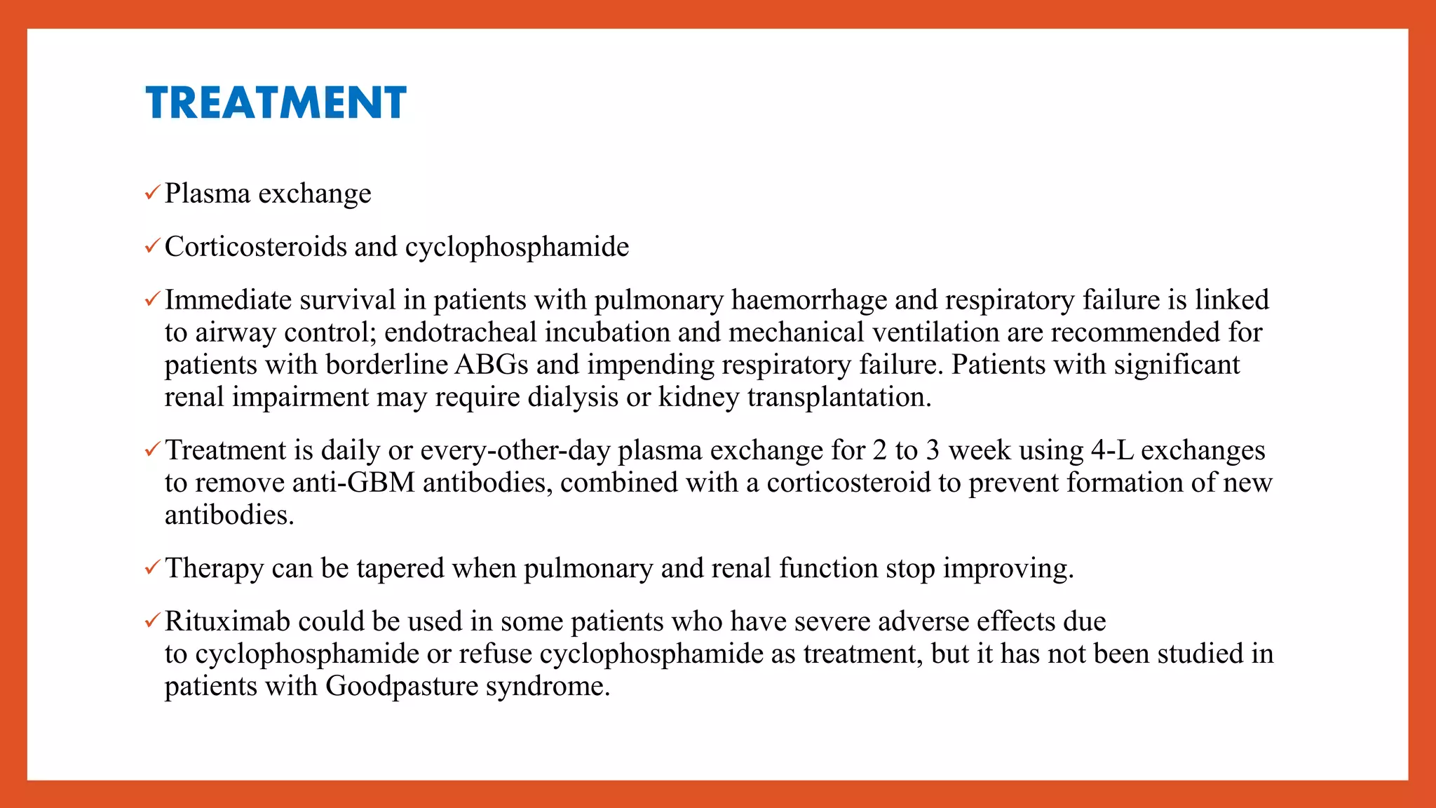 Good pasteur syndrome | PPTX