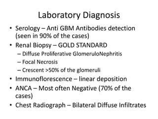 Goodpasture syndrome | PPTX