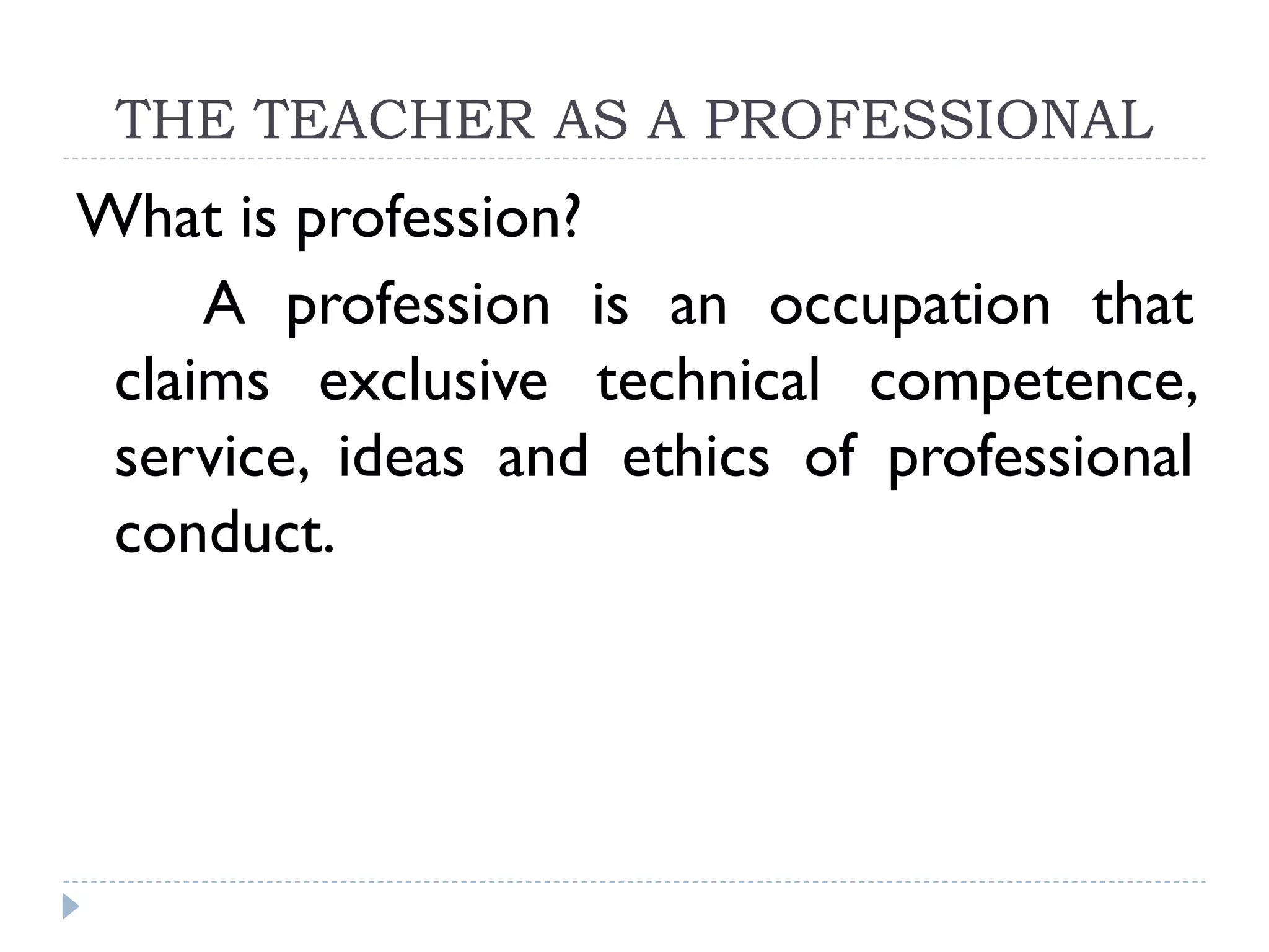 Good personal qualities of a teacher | PDF