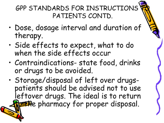 Good Pharmacy Practice.ppt | Pharmaceutical Industry | Industries
