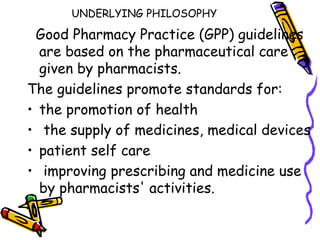 Good Pharmacy Practice.pptccccccmmmmmmccccccc | PPT