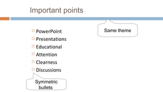 Good presentation example | PPT